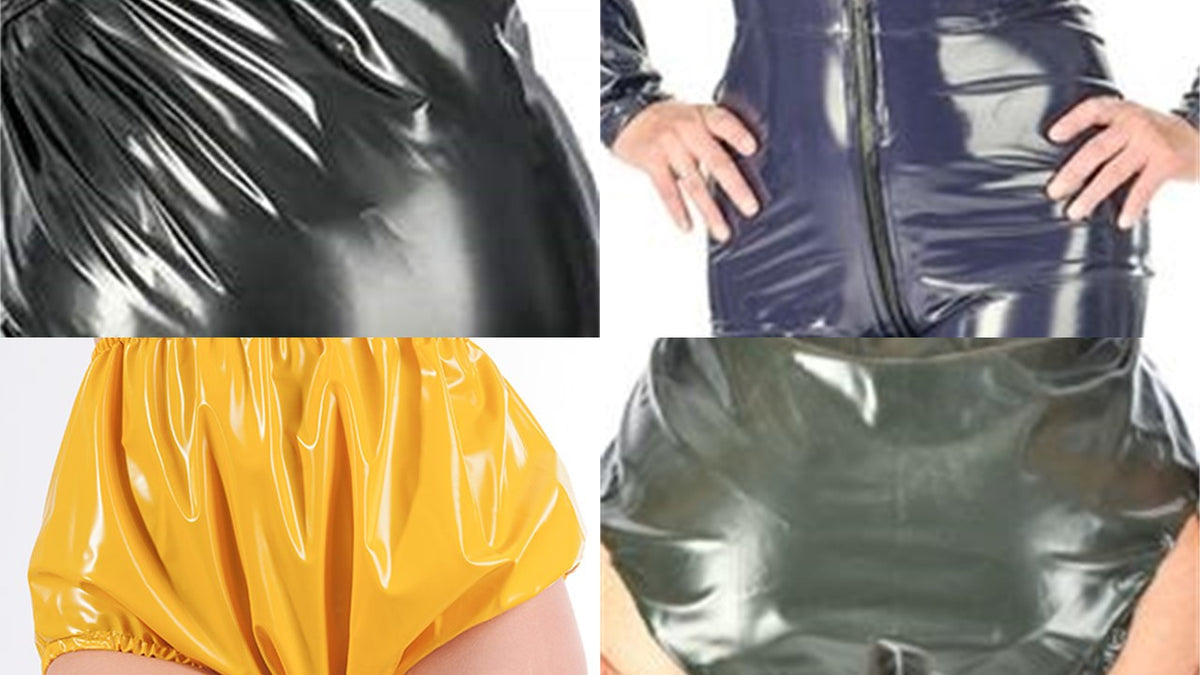 4 dicke PVC Farben/Materialien wieder verfügbar – Plastikwäsche zum ...