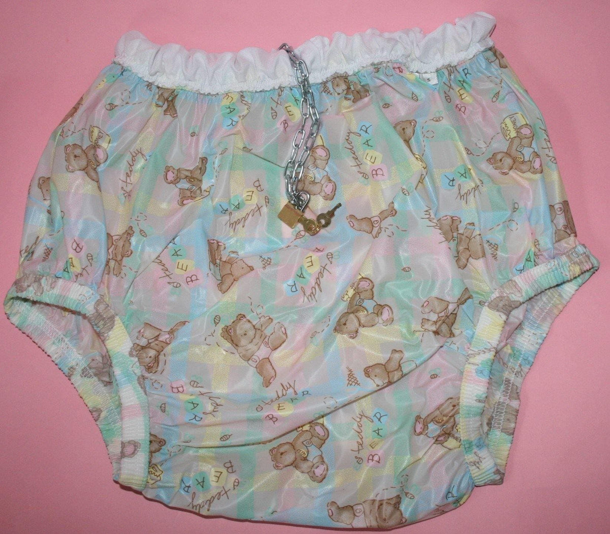 Lockable PVC diaper pants rubber pants adult honey bear - in stock ...